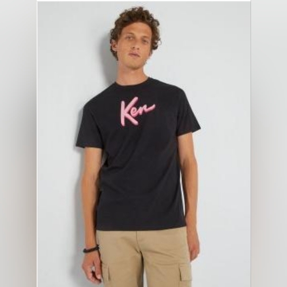 Barbie | Shirts | Nwt Barbie Hot Toic Barbie Ken Glitter Name Tshirt ...